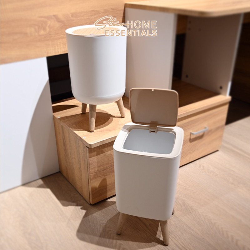 Star Home Essentials - Japanese Style Square / Round Nature Wood Color ...