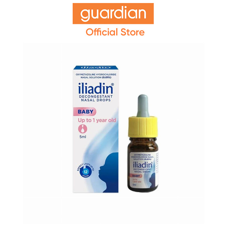 Iliadin Baby Nasal Drops 0.01 5ml Shopee Singapore