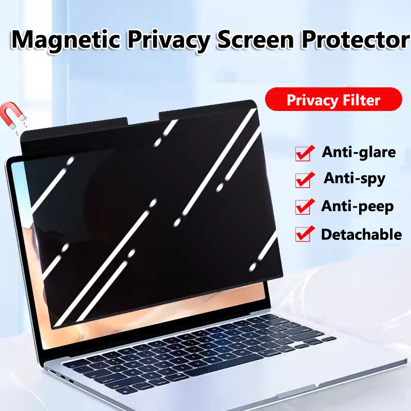 2024 Magnetic Anti-spy Screen Protector for Laptop 13.3 Inch 15.6 Inch ...