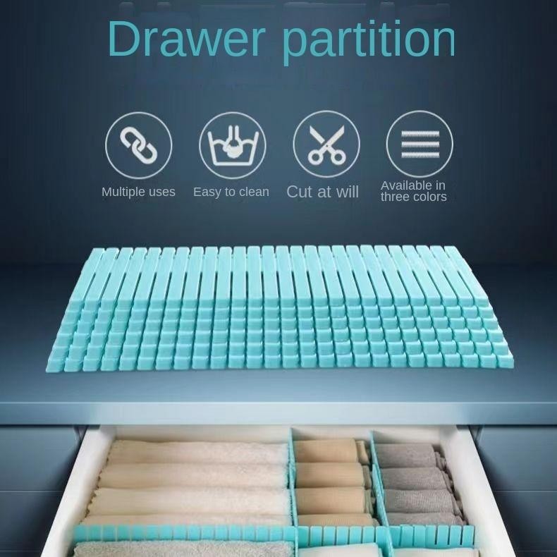 5PS storage box, drawer storage partition box, sorting grid section ...