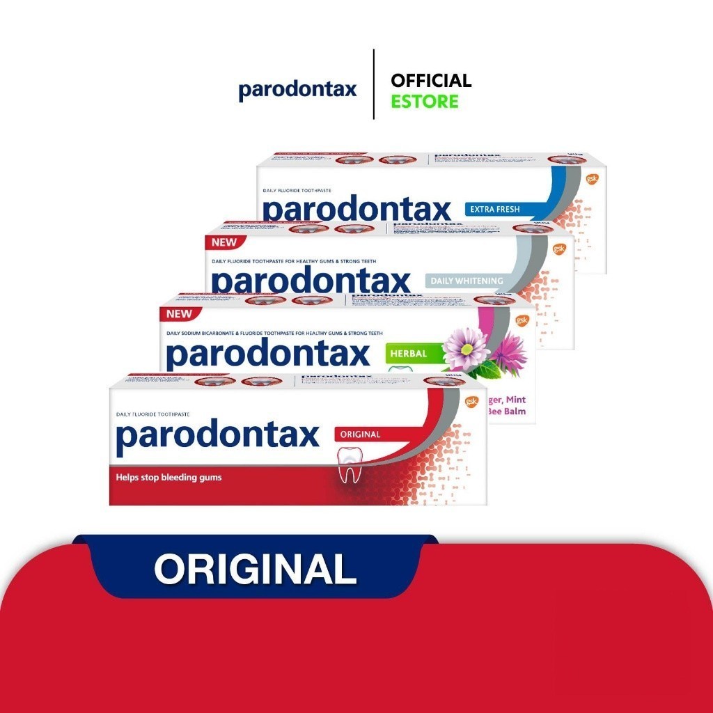 PARODONTAX Toothpaste, Clean & Fresh, Oral Care - 90g | Shopee Singapore