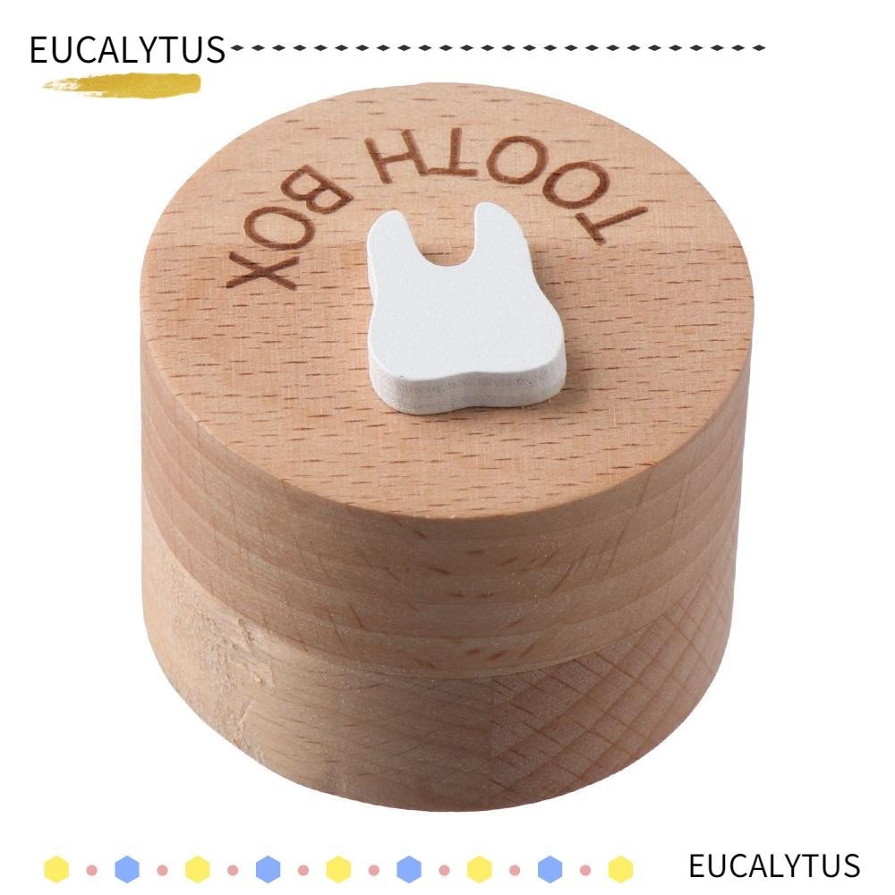 EUTUS Kids Tooth Boxes Gift Wooden Cute Storage Box | Shopee Singapore