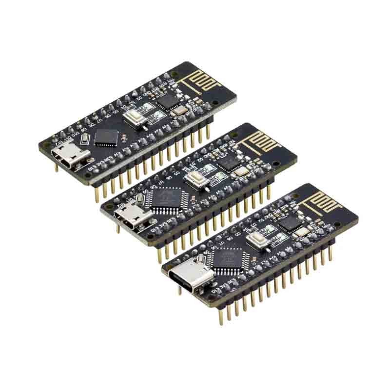 RF Nano ATMEGA328P Nano V3.0 integrated NRF24L01 wireless CH340 serial port module | Shopee ...