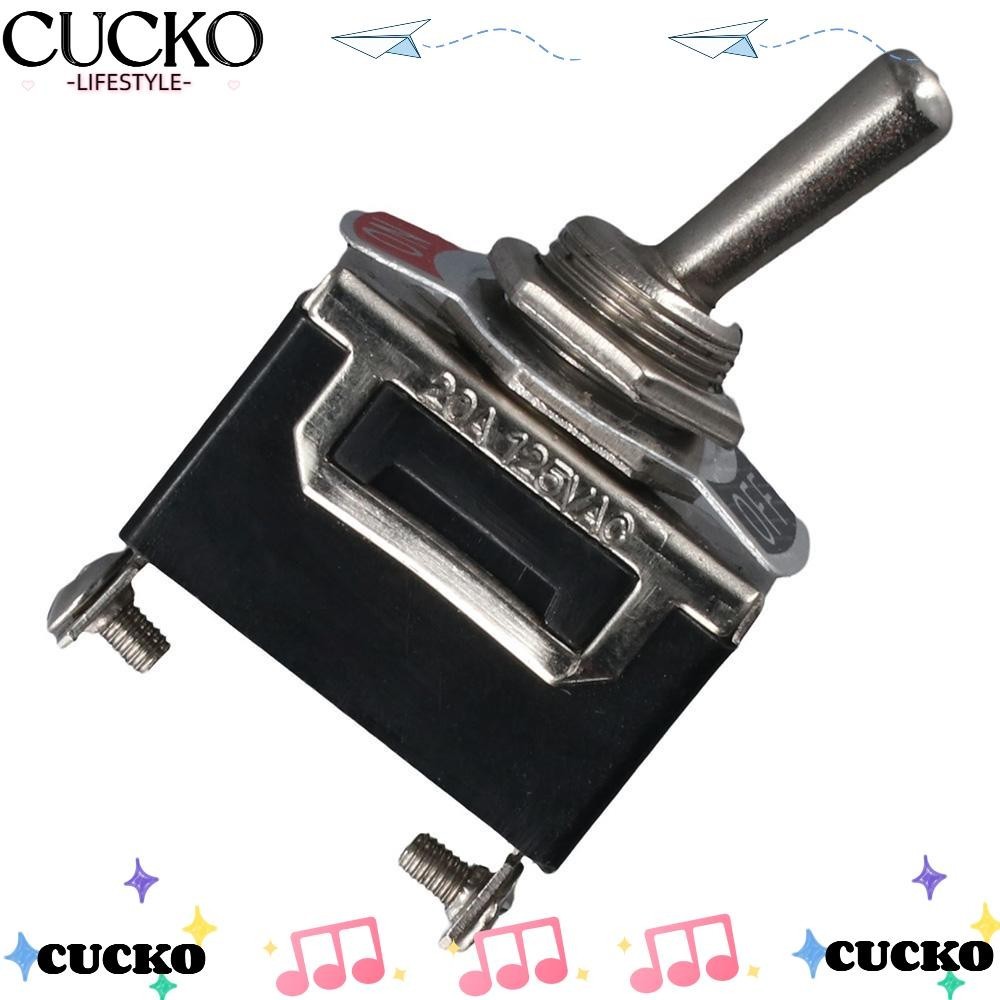 CUCKO Toggle Switch, Metal 20a 125v Rocker Toggle Switch, Heavy Duty ...