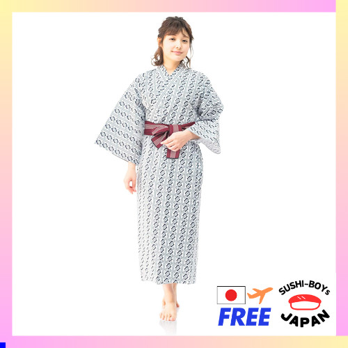 [Japanese Yukata] [KYOETSU] [Kyoetsu] Yukata Set Ryokan Yukata 3-piece ...