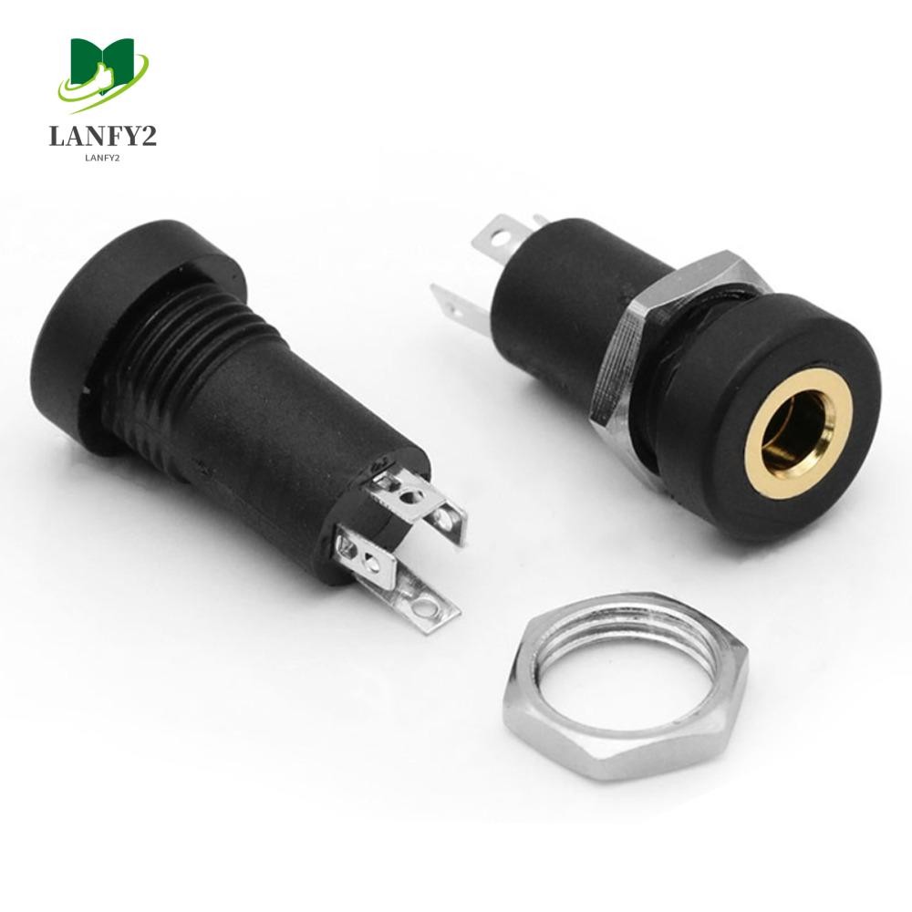ALANFY 3.5MM Audio Jack 3.5 mm Stereo 3 Pin Audio Connector 3 Pole DC ...