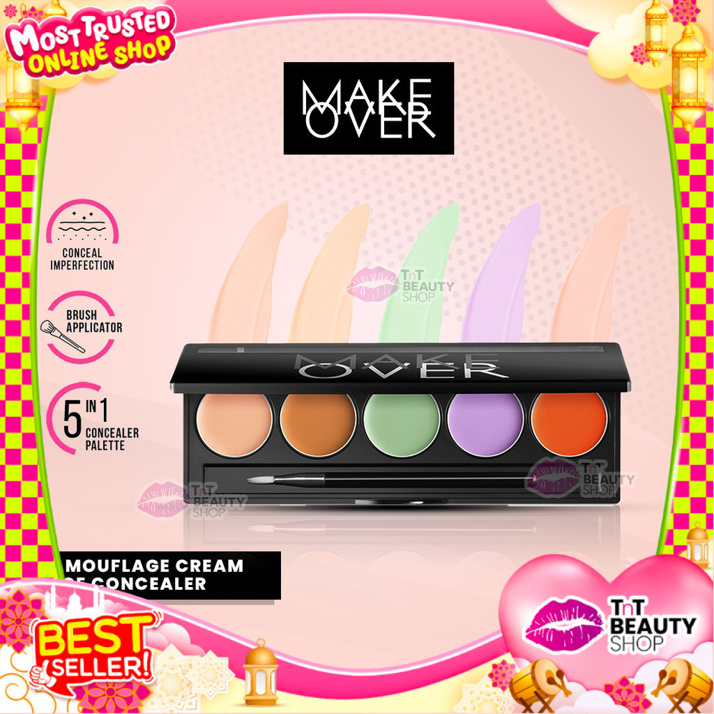 MAKE OVER Camouflage Cream Face Concealer | MakeOver - Concealer ...