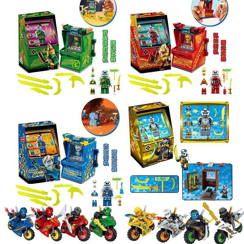2022 Digital Arcade Phantom Ninja Energy Imperial Minifigure Assembled ...