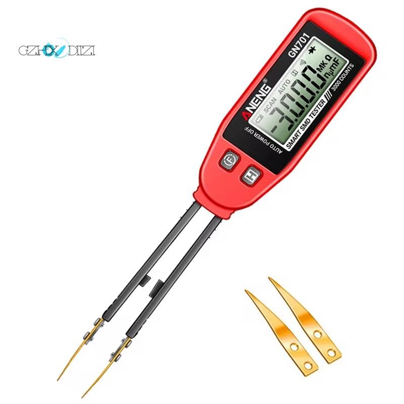GN701 Digital Smart SMD Tester Electrical Multimeter Resistance ...