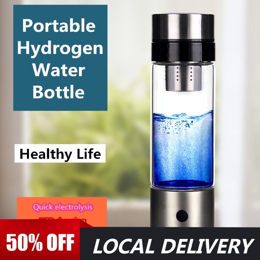 700~1000PPB Hydrogen Portable USB Charging Water Bottle Cup Quick ...