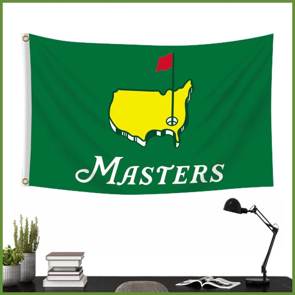 Masters Flag 3x5ft Golf Pin Flags Double-Side National Flag Putting ...