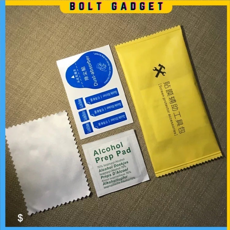 Cleaning Kit Screen Protector Pack Accessories Alcohol Cloth Wipes ...