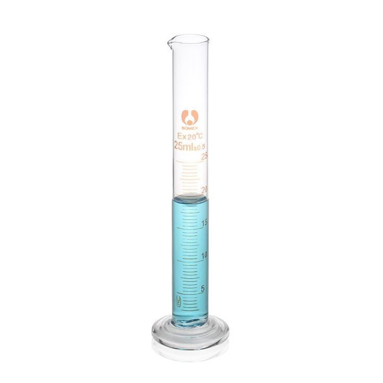 Glass Cylinder 5ml 10ml Small Scale Measuring Cup Straight Measuring ...