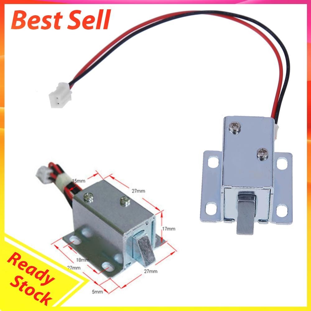 Mini DC 6V/12V Electric Lock Smart Electromagnetic Lock for Door ...
