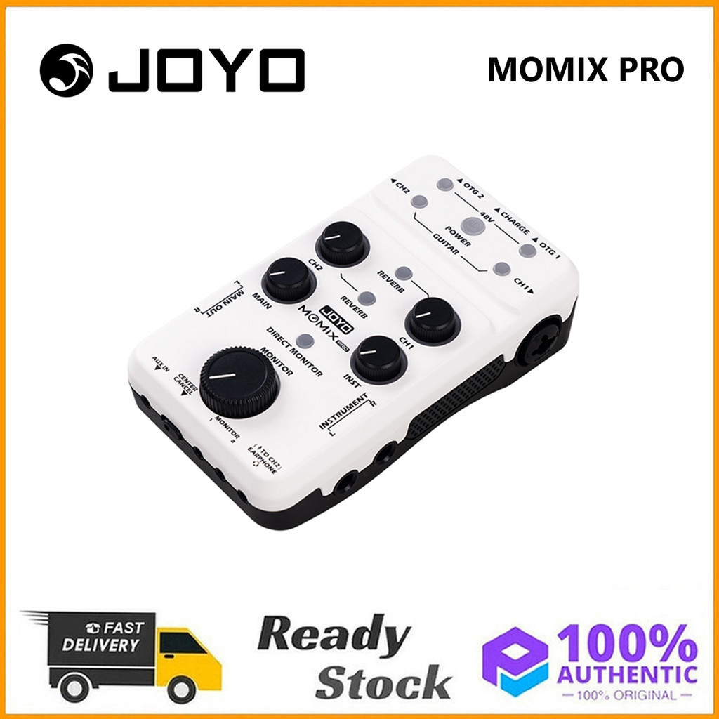 Original JOYO MOMIX PRO Audio Mixer Type-C Phone Powered USB Audio ...
