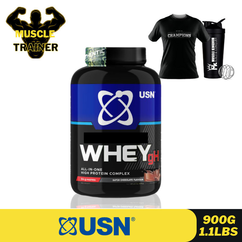 USN Hardcore Whey gH Muscle Protein Powder USN Whey 900G - ( 54g ...