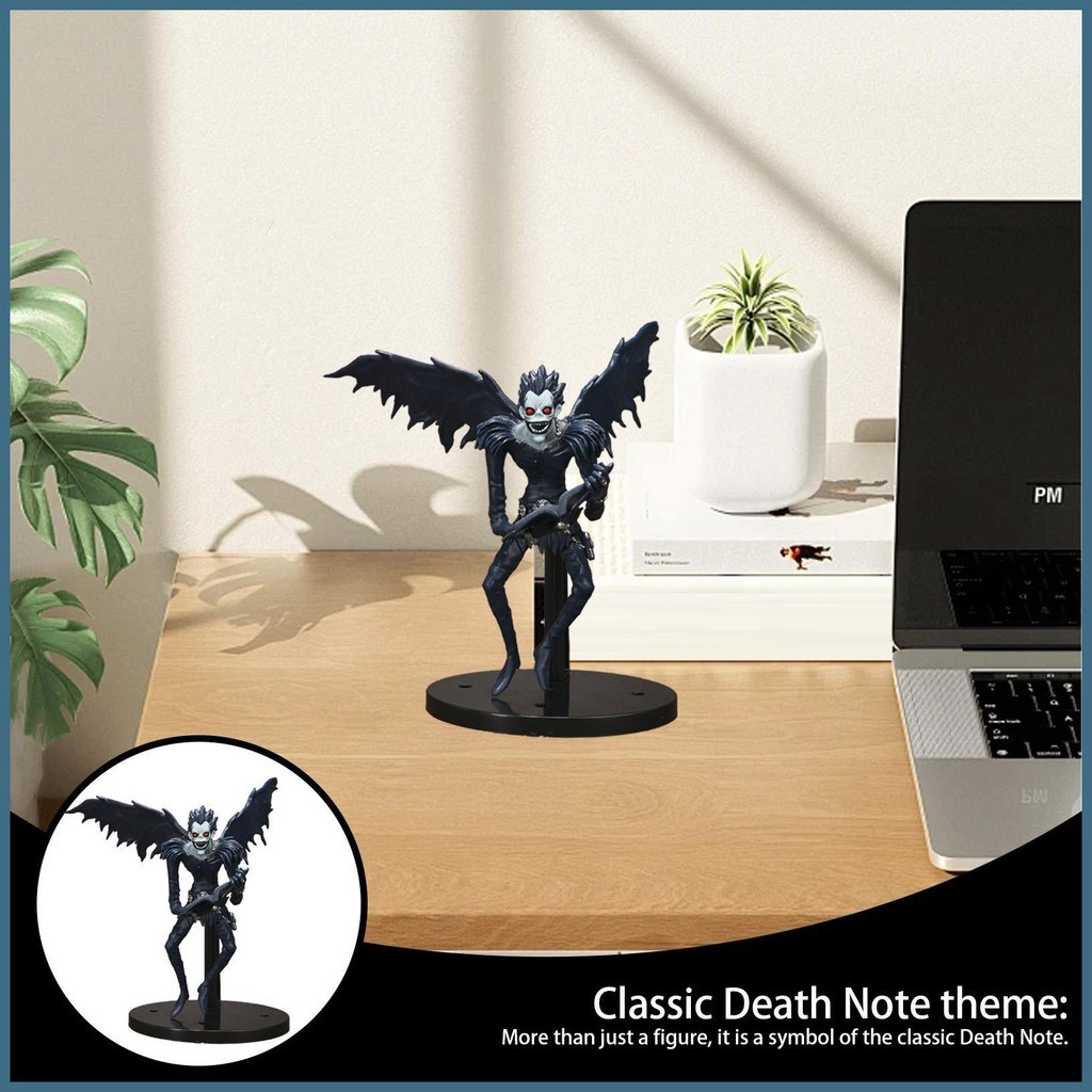 Ryuk Anime Statue Toy Model Dark Statue Character Figure with Notebook ...