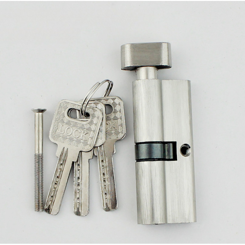 70mm Cylinder Lock Copper Single Open Door Lock Euro Cylinder Barrel ...