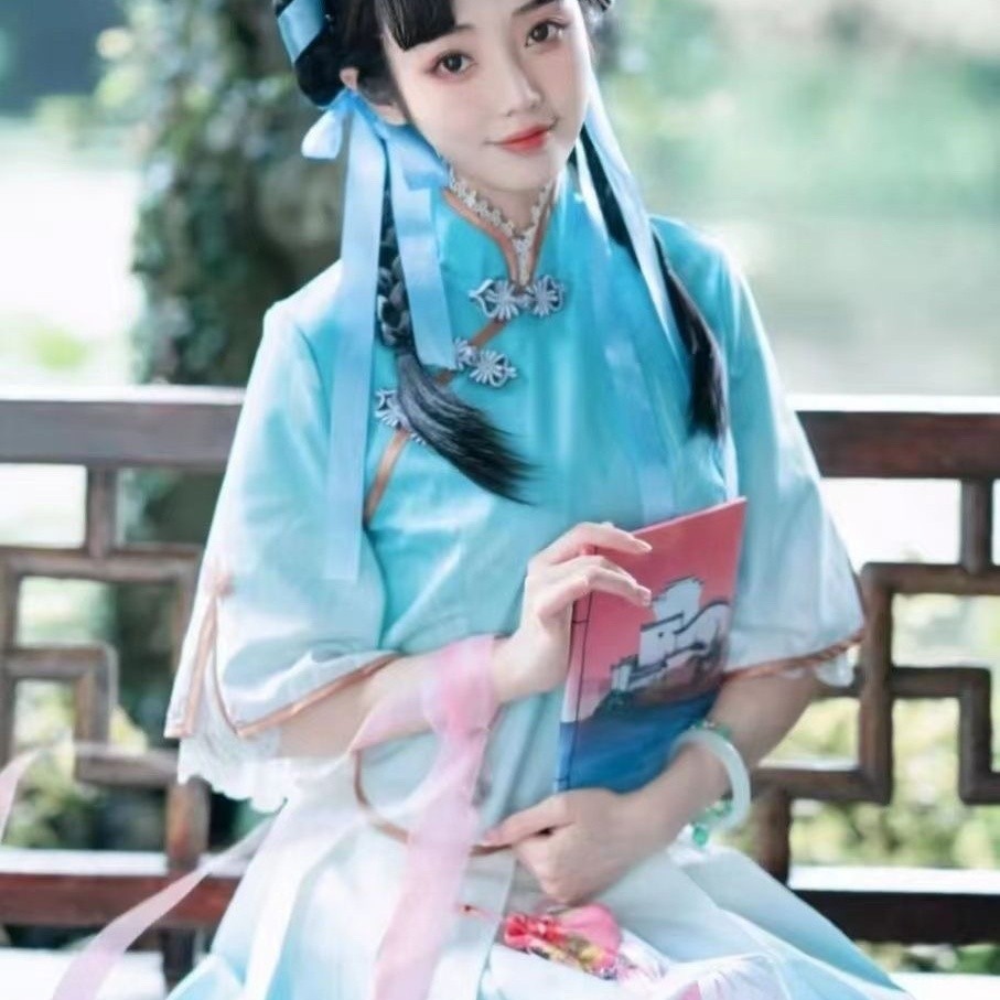 King Glory Xi Shi cos Clothing Shiyu Jiangnan Republic of China Style ...