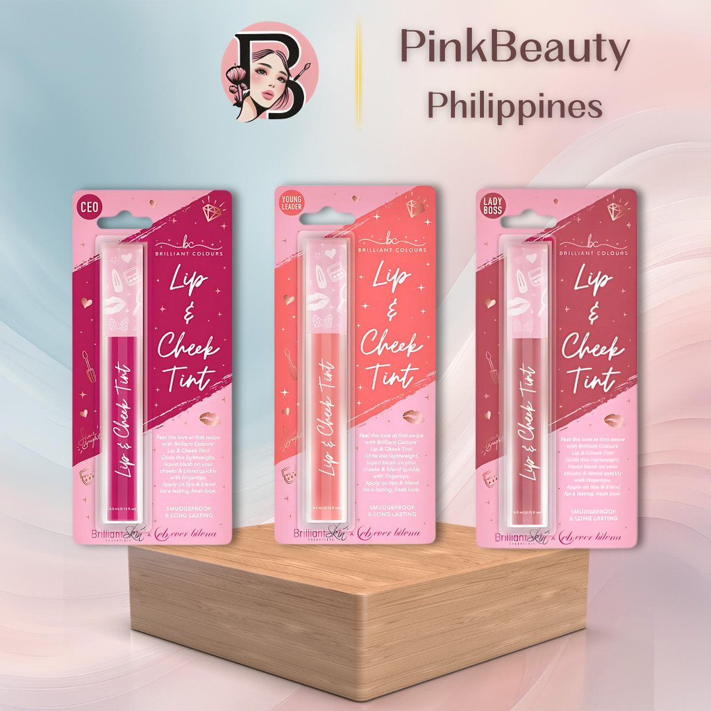 Brilliant Colours Lip & Cheek Tint – Smudge-Proof, Hydrating | Shades ...