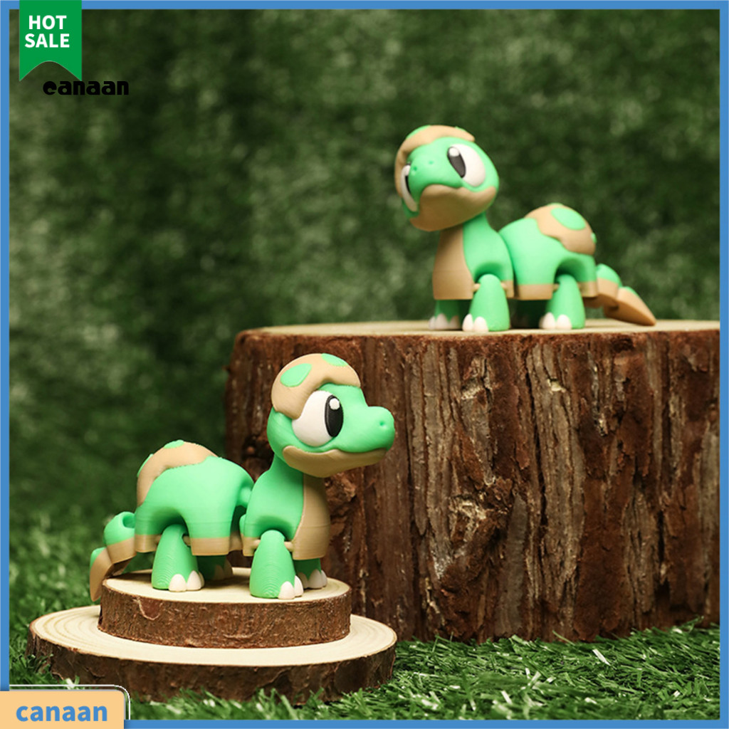 canaan| Movable Dragon Figure Durable Dragon Toy Green Dinosaur Toy ...