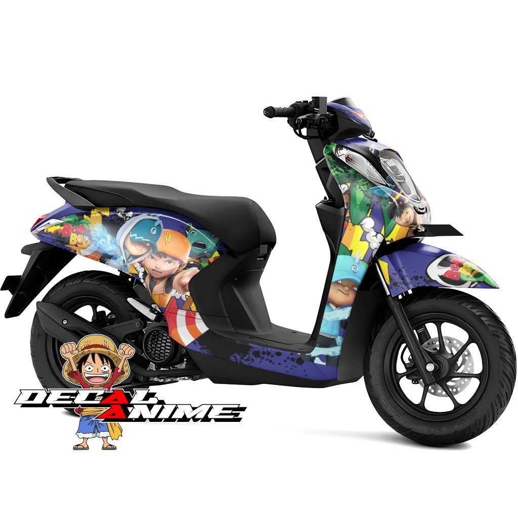 Genio Full Body Sticker Decal Genio Full Scotlet Anime Variation ...