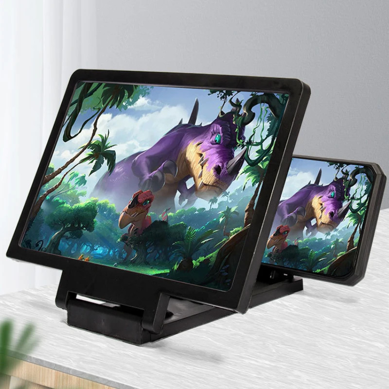 1pcs 3D Mobile Phone Screen Magnifier -Foldable Eye Protection Display ...