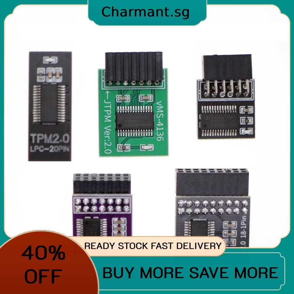 TPM 2.0 Module 12/14/18/20PIN Encryption Security Module Remote Card ...