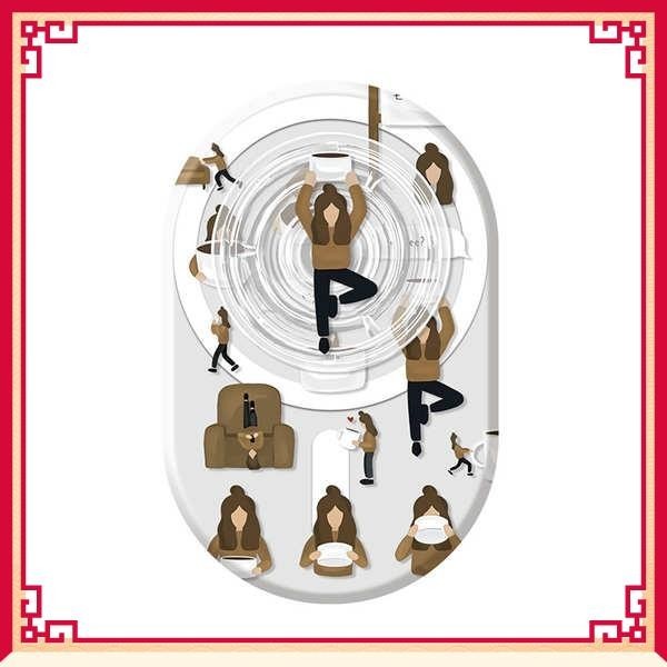 popsocket magsafe popsocket MagSafe Cute Simple Cartoon Internet ...