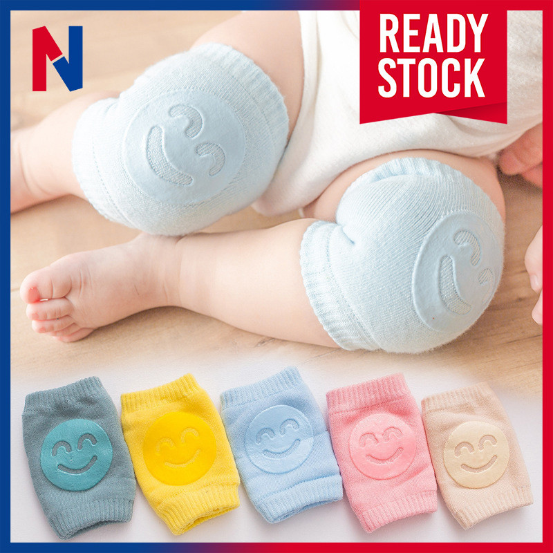 [NOVII] Baby Knee Pad Elbow Pad Anti-slip Crawling Safety Protector ...