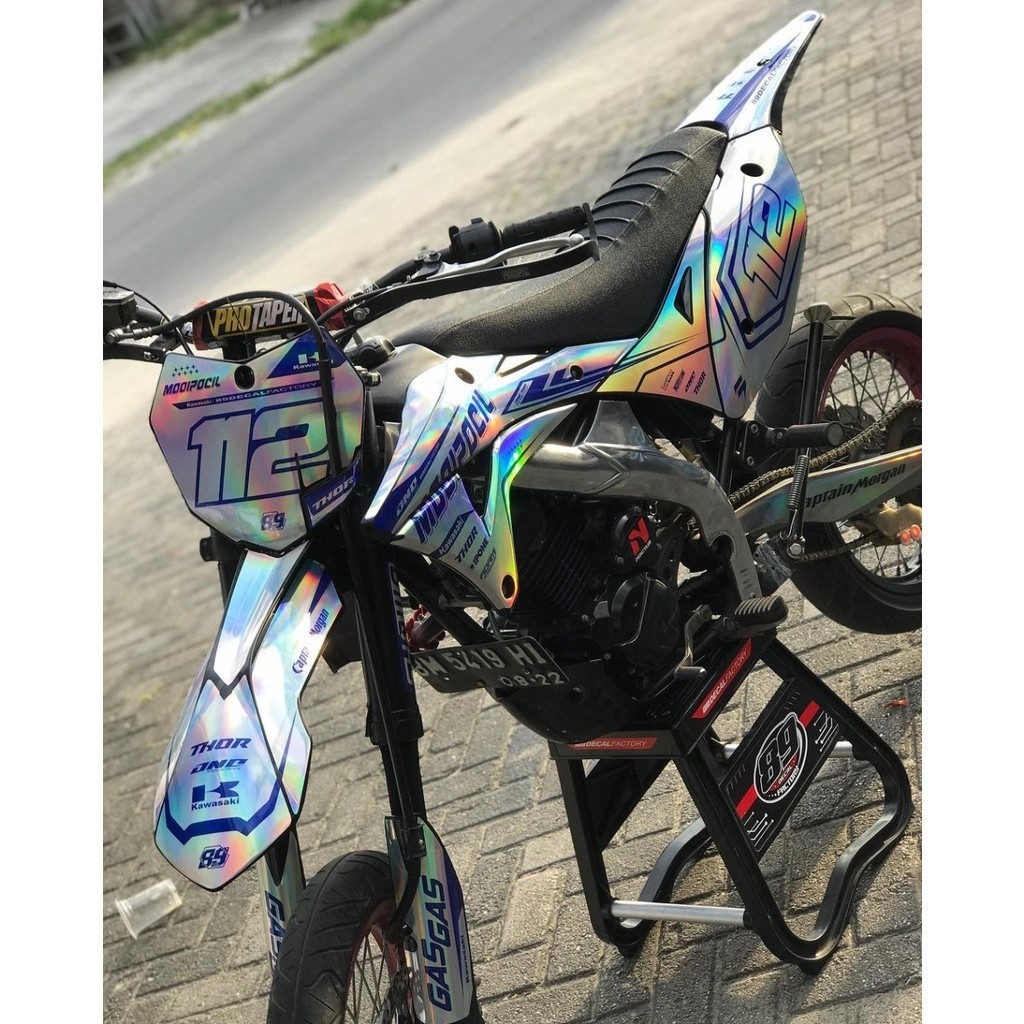 Decal/sticker WR155/Gordon/ D'Tracker /CRF /KLX BF full body (Change ...