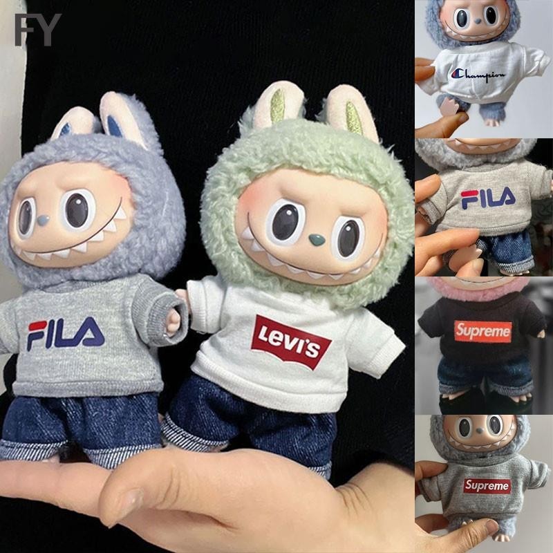 Labubu Clothes 17cm Mini Plush Doll'S Clothes Outfit Accessories For ...