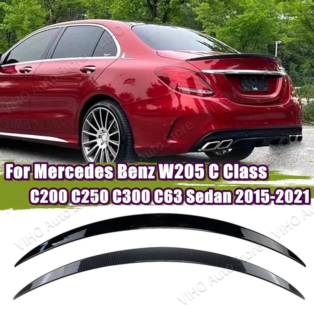 W205 S205 Rear Roof Boot Trunk Spoiler Tail Wing For Mercedes Benz W205 ...