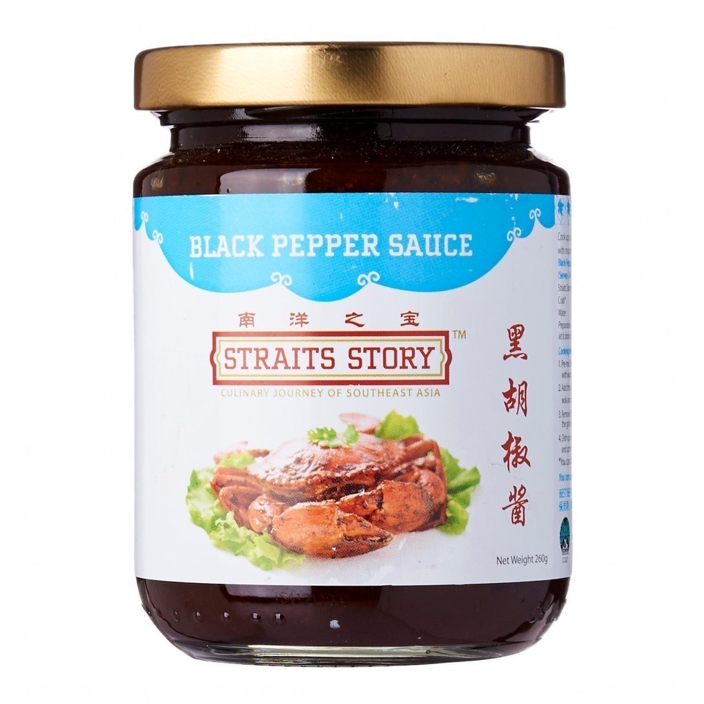 (Expiry 3rd august 2024) Tungsan Straits Story Black Pepper Sauce 260g ...