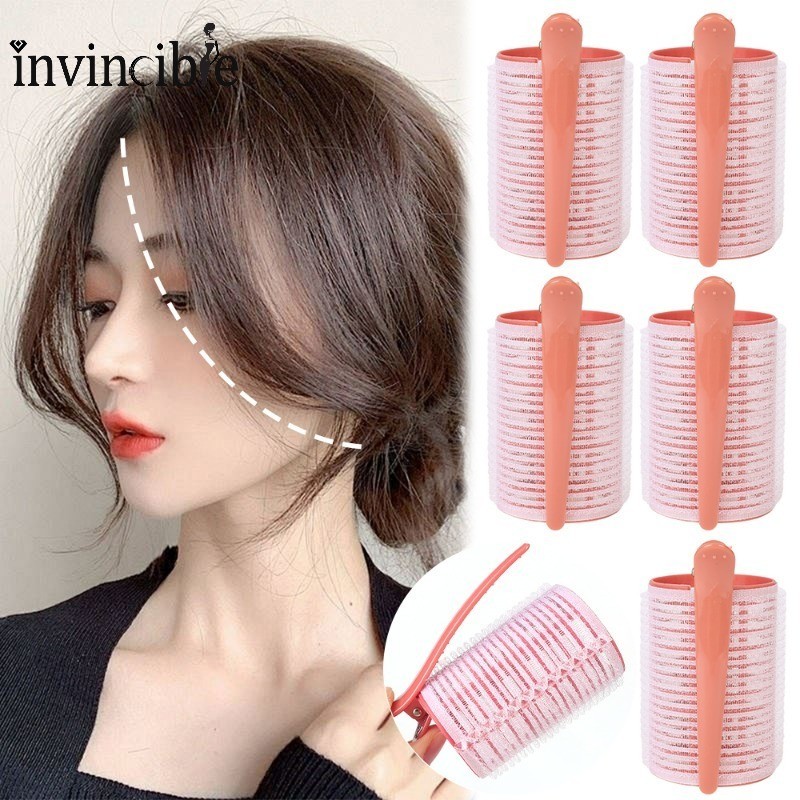 3Pcs/Lot Bangs Hair Root Fluffy Clips - No Heat Self-Grip Hair Rollers ...