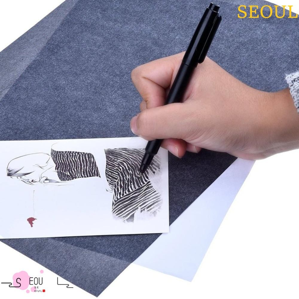 SEOUL Carbonless Copy Paper, Tracing Paper One-side Drawing Carbon ...