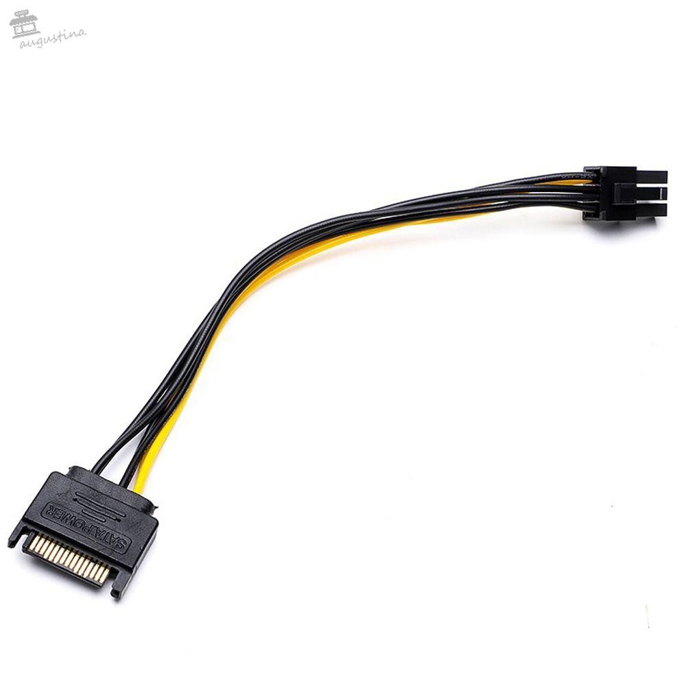 AUGUSTINA SATA Power Cable PCI EXPRESS DIY Power Supply Cable Power ...