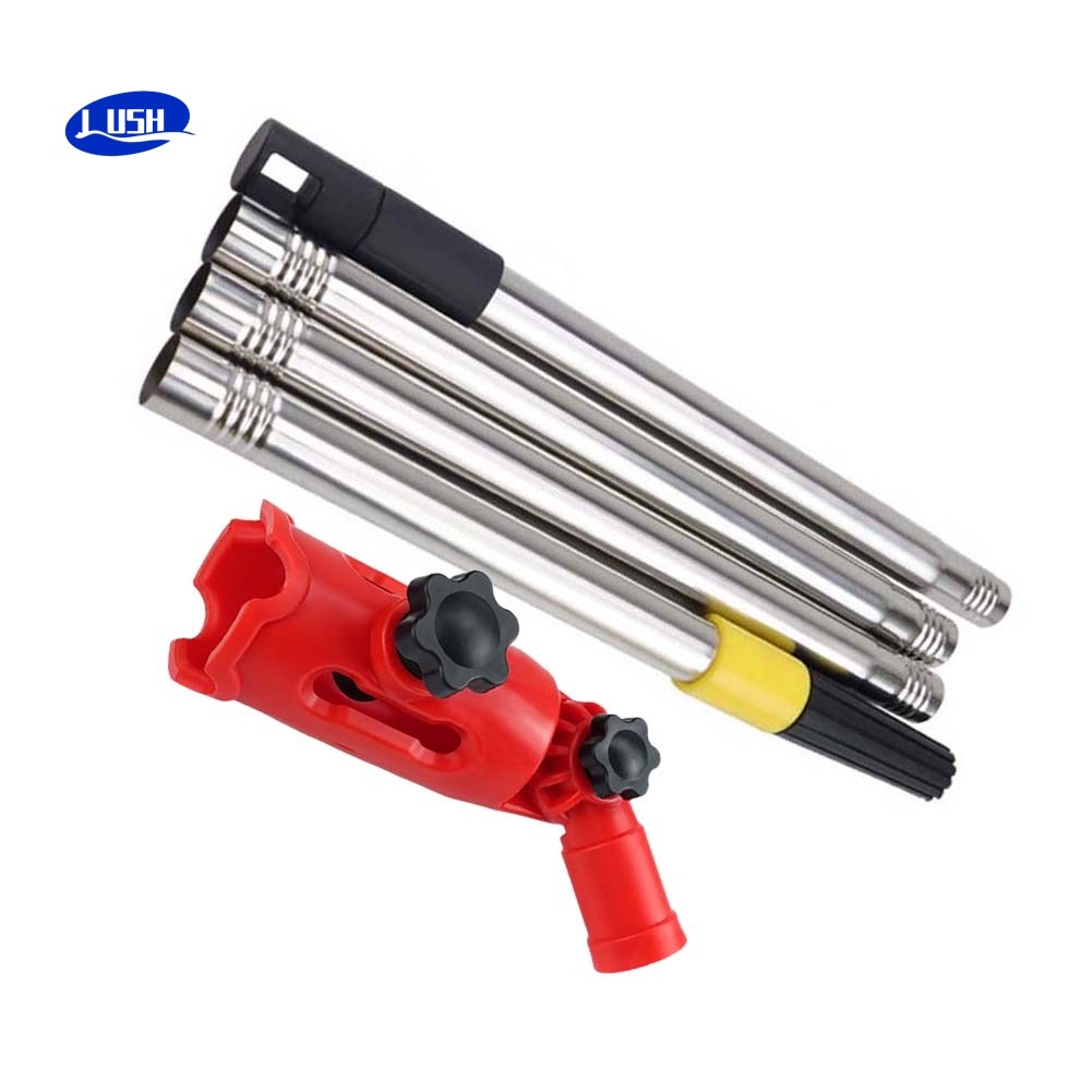 Paint Brush Extender Paint Roller Extension Pole Clamping Tool ...