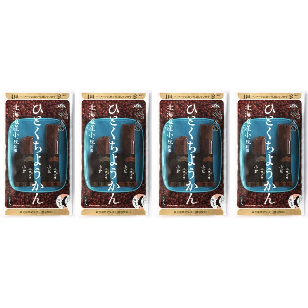 Eitairo Sohonpo Hitokuchi-Yokan - Hokkaido red beans - Fragrance free ...