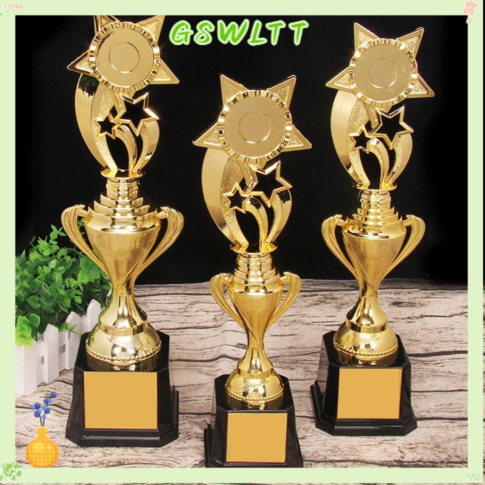 GSWLTT Award Trophy, Golden Plating Plastic Reward Cup, High Quality ...