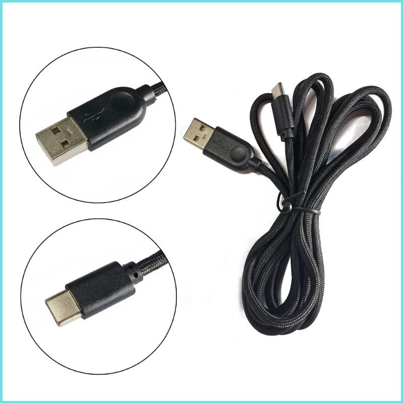 RUN USB Type-C Mouse Charging- Cable Nylon Line Replacement for ...