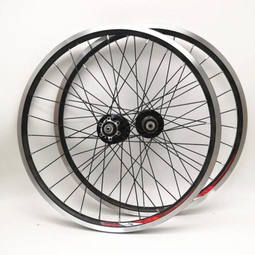 Litepro Folding Bike 20inch 406 451 Wheelset Sealed Bearing Novatec Hub Disc V Brake 7 8 9 10 ...