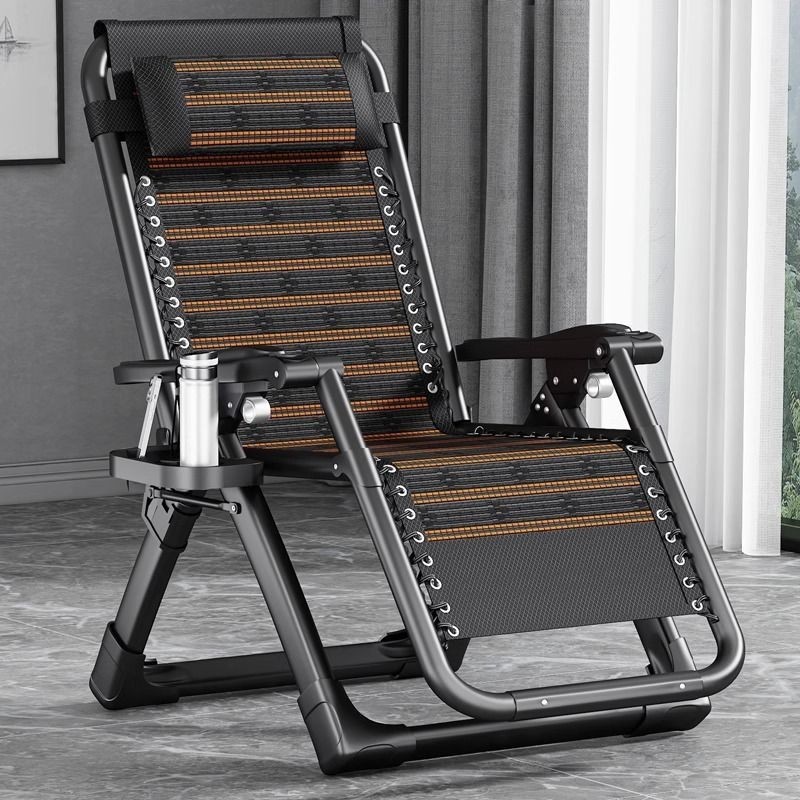 Folding reclining chair for elderly nap foldable zero gravity portable ...