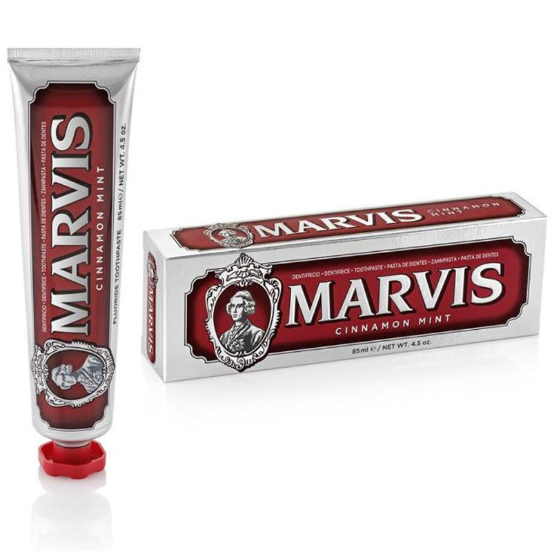 MARVIS Toothpaste Cinnamon Mint 85ml (Red, Whitening) | Shopee Singapore