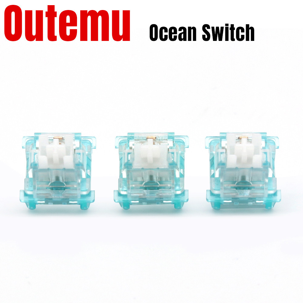 Outemu Ocean Switch for Mechanical Keyboard 3Pin Silent Linear Clicky ...