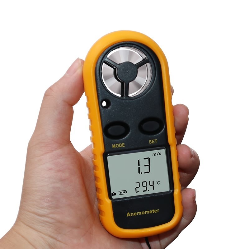 Anemometer pocket anemometer digital wind speed wind temperature ...