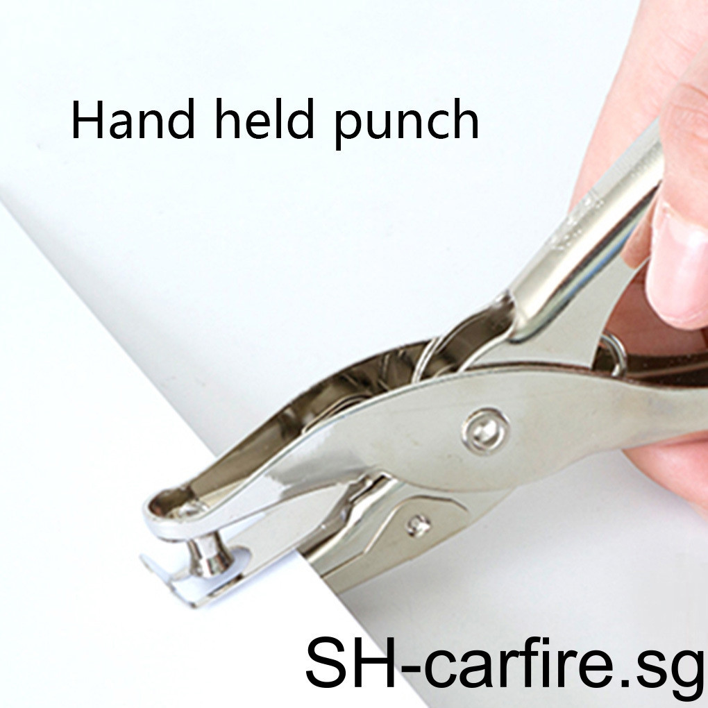 Paper Book Punchers Metal Single Hole Portable Punching Punch Plier ...