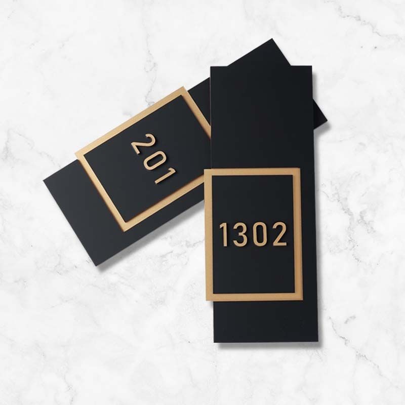 AcrylicForce house unit number customized unit numberHouse number ...