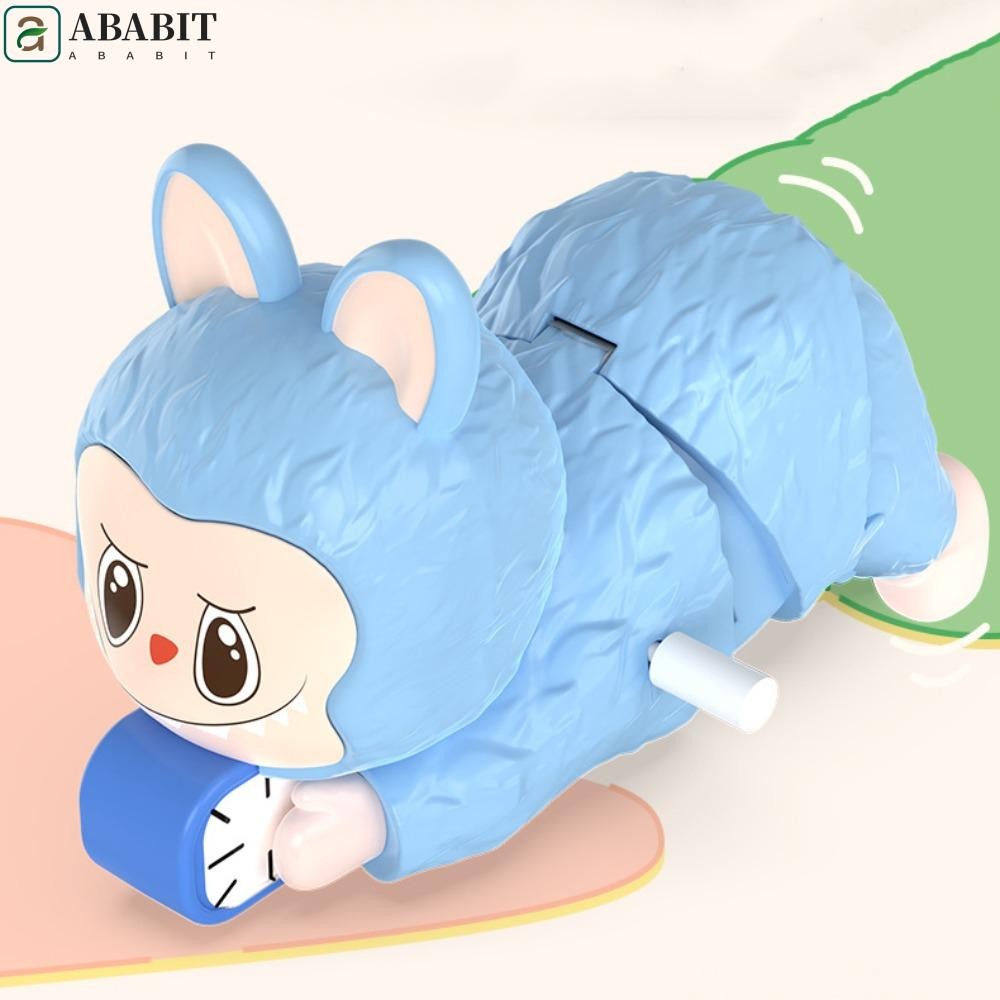 ABABIT Labubu Clockwork Toys, Climbing Movable Anime Labubu Wind-up Toy ...