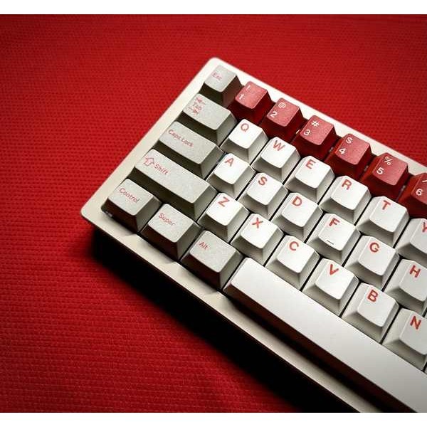 keycaps keycaps custom Japanese Noon GMK Red Police Theme Original ...